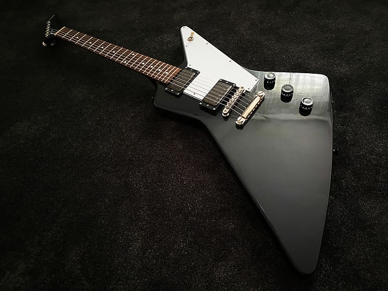 ESP Edwards Explorer E-EX-120D 2019 Black Gloss - EMG Het Set | Reverb