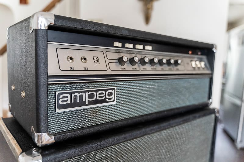 Ampeg V-4 100-Watt Guitar Head with Matching V2 4x12 Cabinet | Reverb