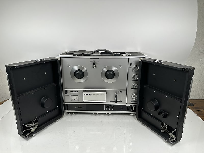 Sony TC-540 Tapecorder Reel to Reel Tape Recorder Black | Reverb