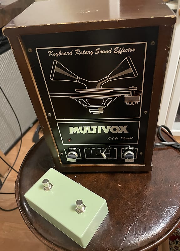 1970's Multivox LD-2 Little David Leslie Simulator with | Reverb