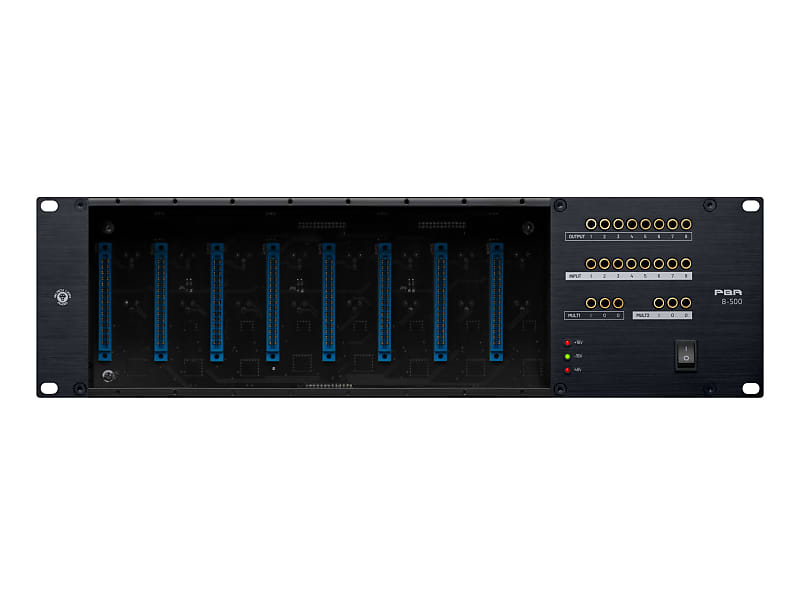 Black Lion Audio PBR 8-500 500-Series Chassis with | Reverb UK