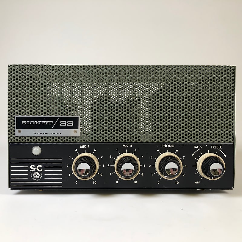 Stromberg-Carlson Signet 22 model SAU-22 Tube Amplifier - | Reverb