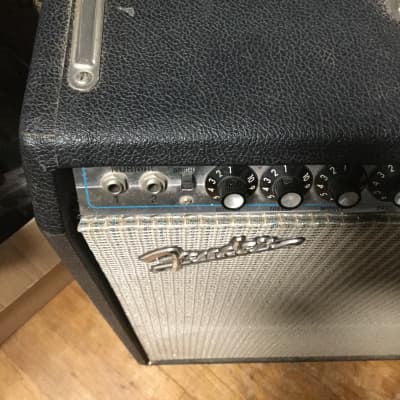 1972 Fender Quad Reverb 4x12" Vintage Combo Amp w/ Vibrato, | Reverb