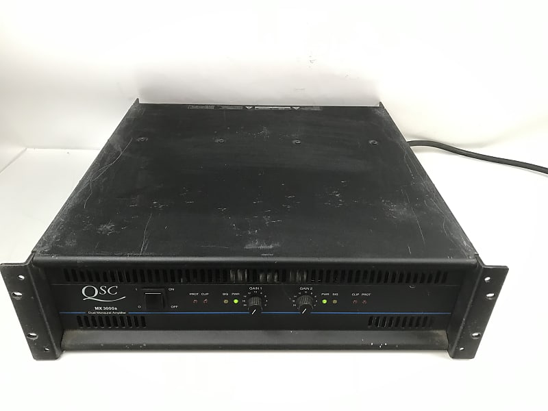 QSC MX3000a 2-Channel Power Amplifier | Reverb