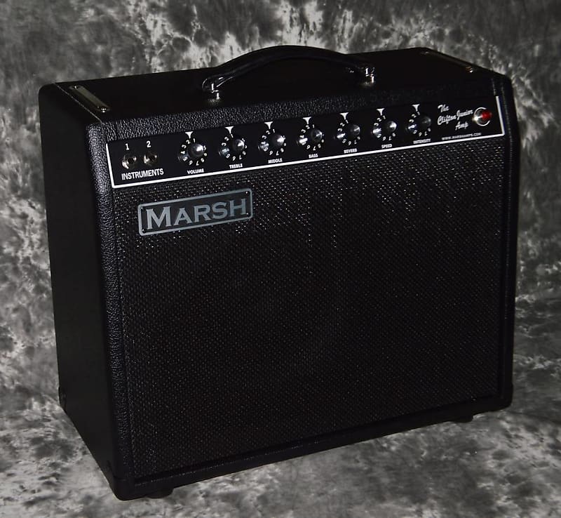 Marsh Clifton Jr. Custom Blackout / Handwired Princeton | Reverb