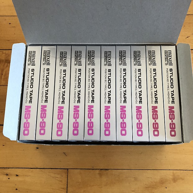 Maxell MS-90 Studio Cassette Tape | Reverb UK