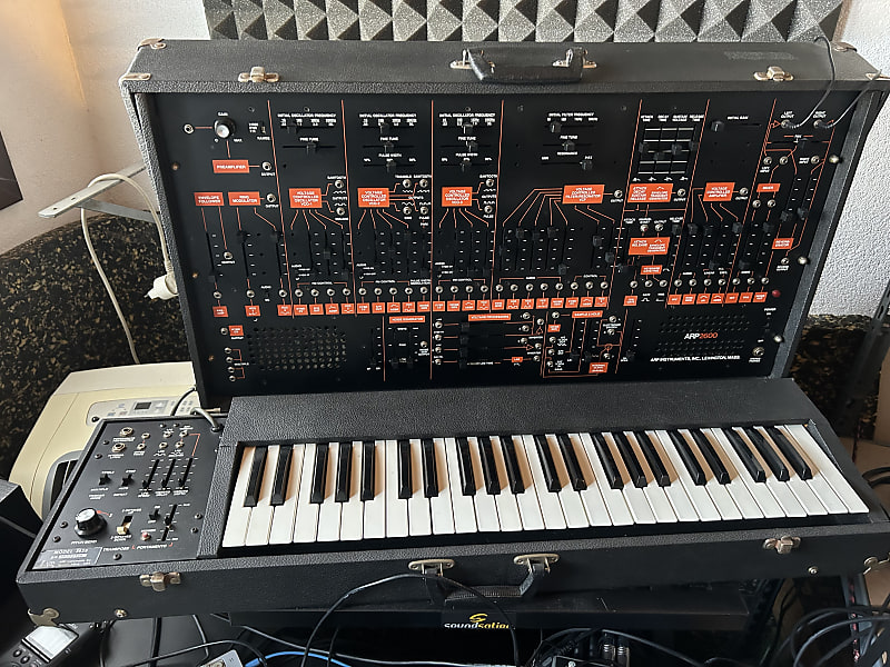 Arp 2600 + keyboard 3620 Orange | Reverb