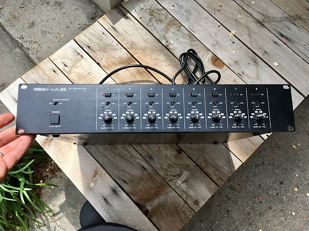 Yamaha HA8 Preamp 8 channel preamp | Reverb