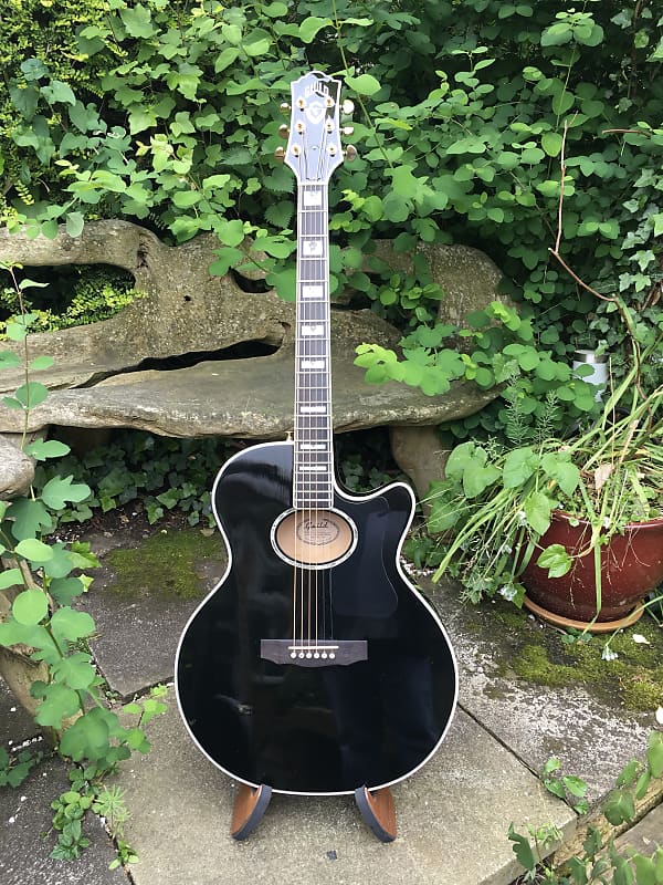 Guild F65CE Electroacoustic Circa 2002 Black | Reverb UK
