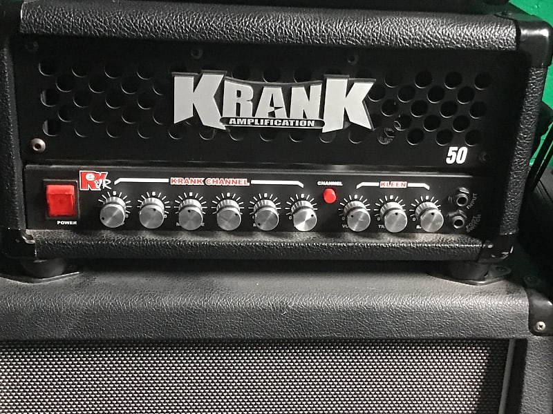 Krank Rev jr 50 Late 90’s - Black Tolex | Reverb