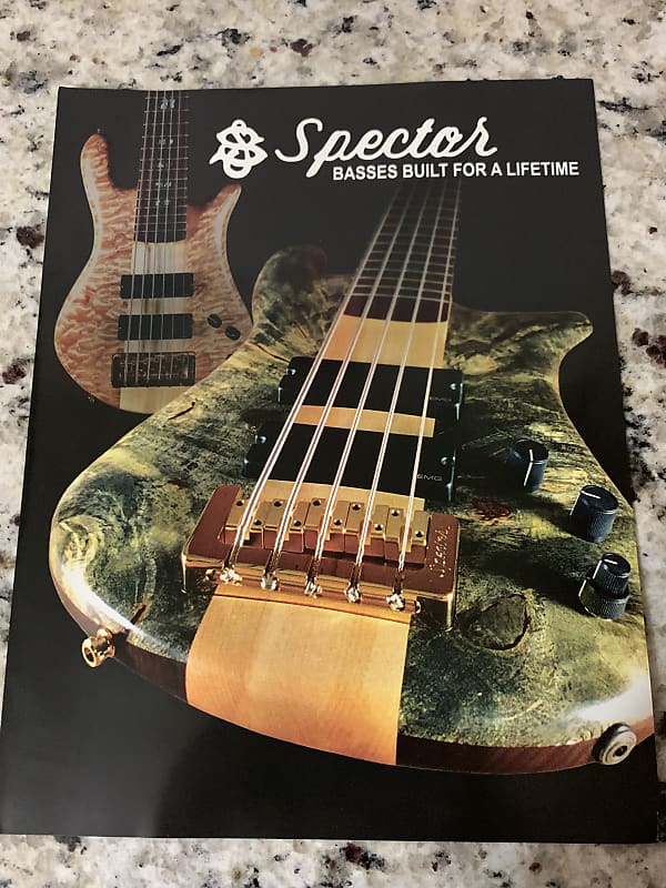 Spector Bass Brochure 2000’s USA Europe Rebop Professional | Reverb