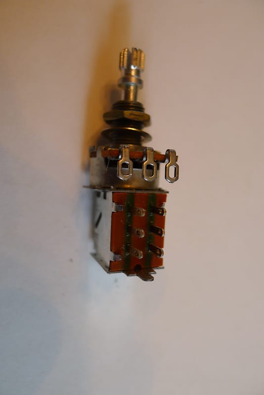 Danelectro Push pull pot from the 90s silver | Reverb