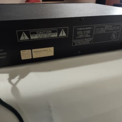 Realistic CD-6000 6 Disc CD Changer 1988 - Black | Reverb