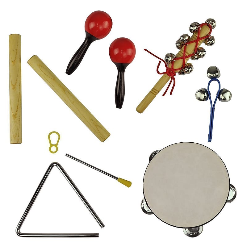 Drumfire Hand Percussion Set with Carry Case (6-Piece) | Reverb