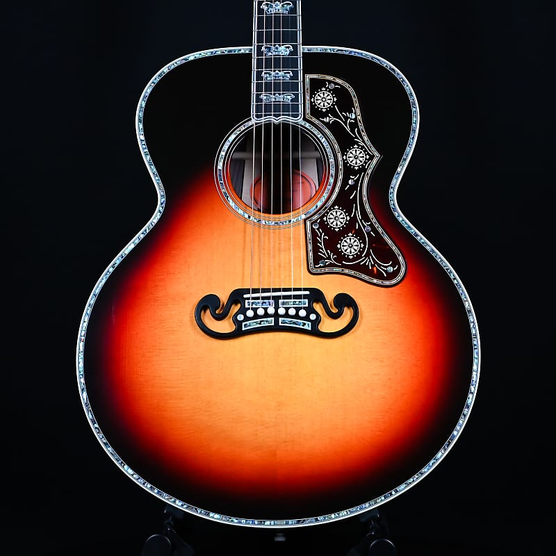 Gibson Custom SJ-200 Monarch Rosewood No. 89- Tri Burst | Reverb
