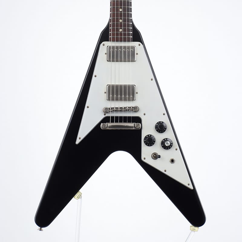 Epiphone Epiphone Made in JAPAN Flying V Ebony [SN J912058] | Reverb