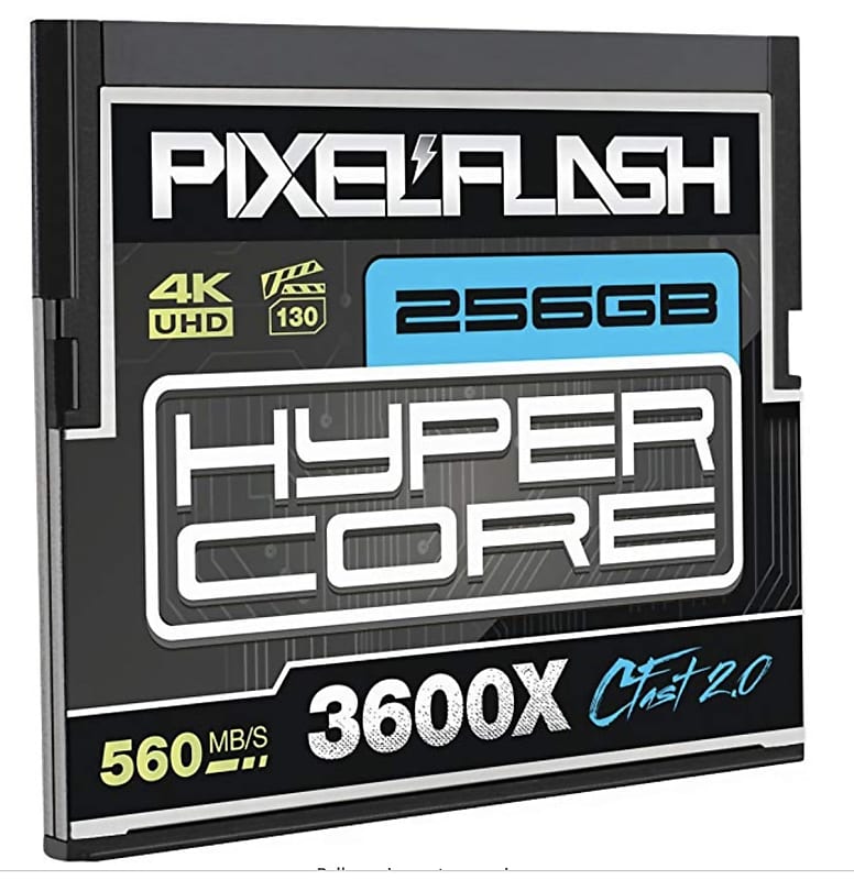 2 Pack PixelFlash CFast Card 256GB- 3600X/3400x HyperCore | Reverb