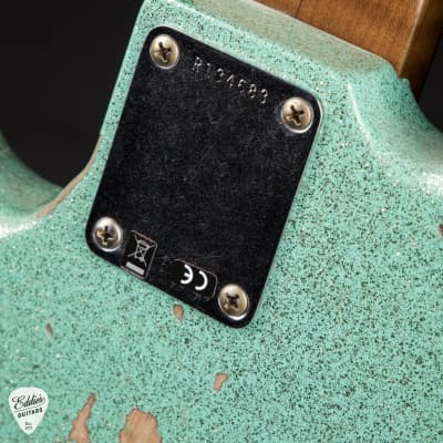 Fender Custom Shop 1964 Jazz Bass Heavy Relic P/J - Seafoam | Reverb
