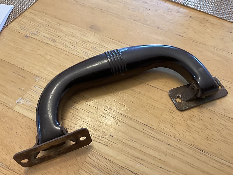 Vintage Bakelite Guitar Case Handle - Brown | Reverb