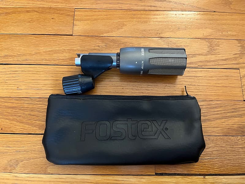 Fostex M77RP Cardiod Printed Ribbon Microphone | Reverb