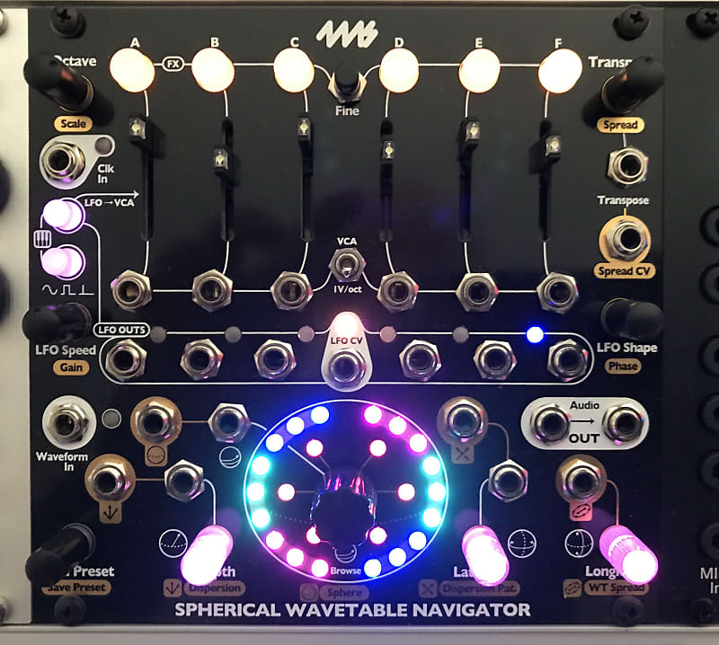 4MS Spherical Wavetable Navigator | Reverb