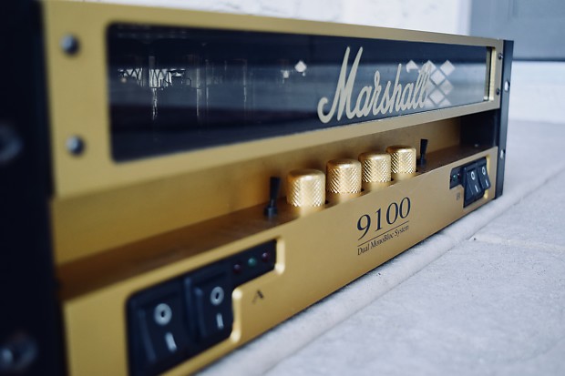 Marshall 9100 dual monobloc stereo guitar amplifier | Reverb Canada