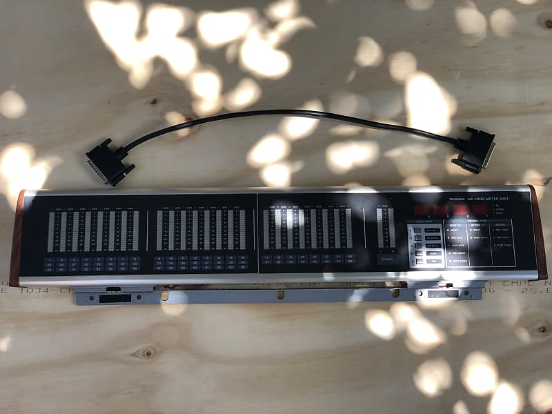 Tascam MU-100 Meter Unit 2000s for DM-3200, DM-4800 Meter | Reverb