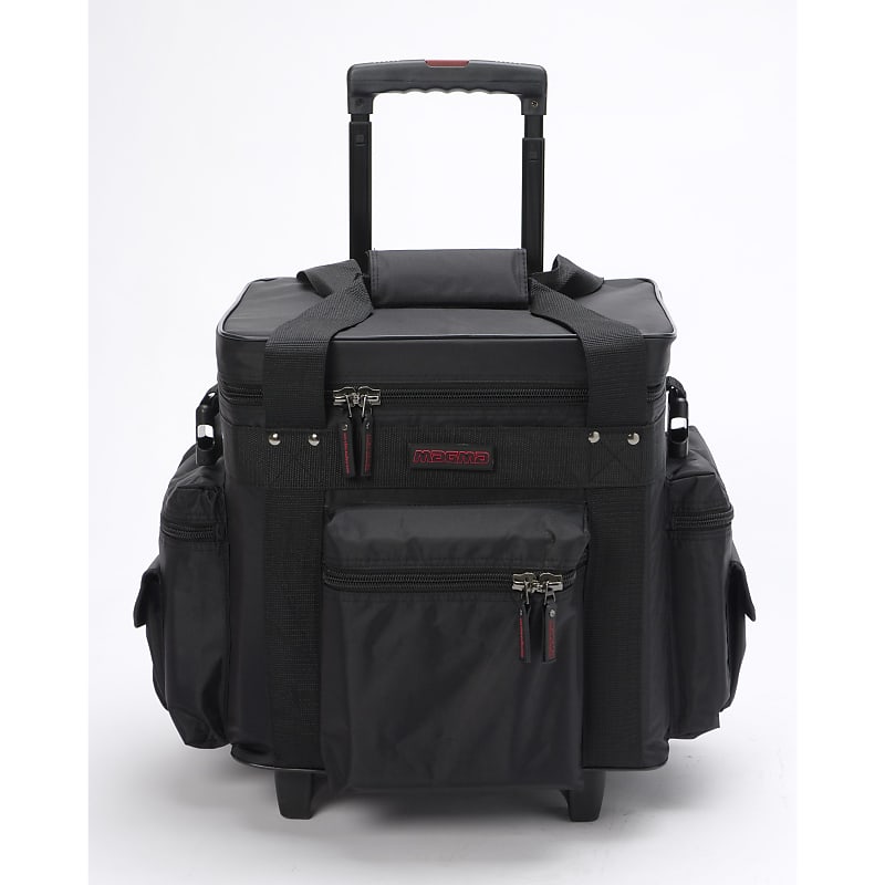 Magma LP Trolley Bag 100 black für 100 LP´s - Vinyl Bag | Reverb