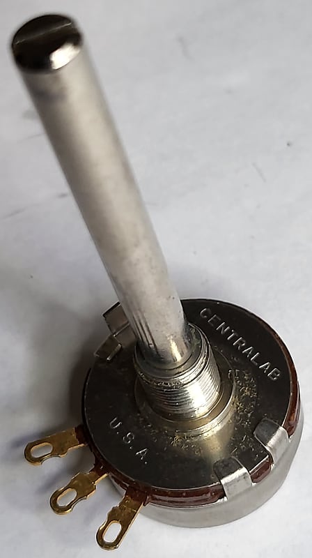 25K ohm 2 Watt potentiometer NOS Centralabs RV4NAYSK253A LONG | Reverb