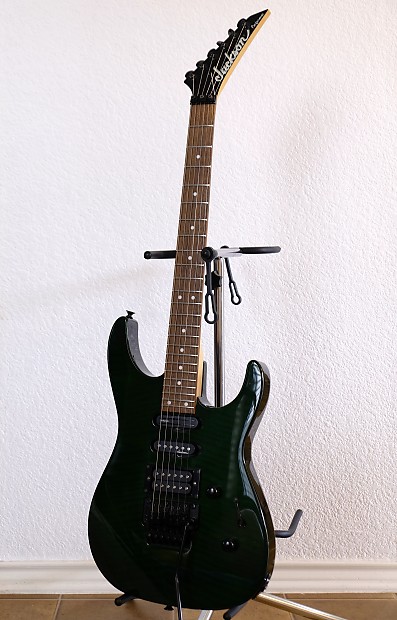 Jackson Performer PS2 1998 Transparent Green | Reverb