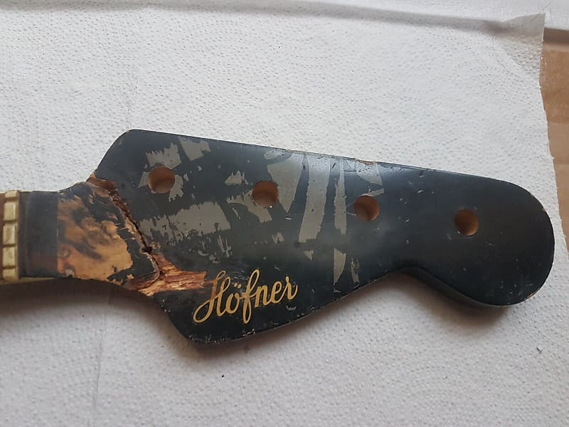 70's HOFNER J BASS NECK | Reverb UK