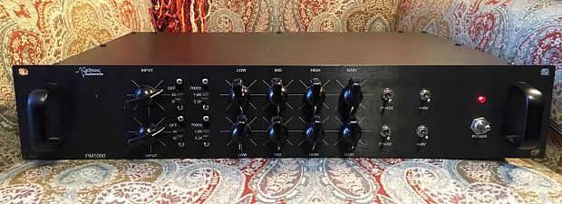 Gruning Audioworks Racked & Modded YAMAHA PM1000 Pre Amp | Reverb
