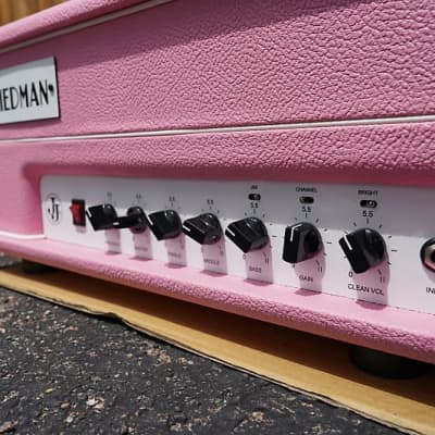 Friedman JJ-Junior Head - Pink Tolex Jerry Cantrell 20-watt | Reverb
