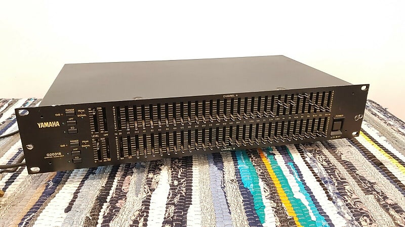 Yamaha Q2031B Stereo Equaliser Graphic EQ | Reverb