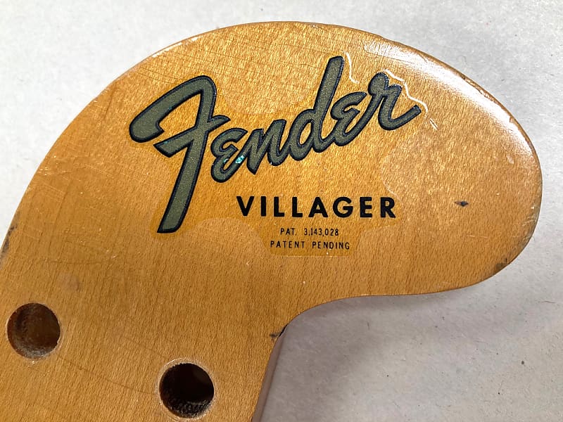 Fender Villager 12 String Neck (1965-1971 ) Nitrocellulose | Reverb