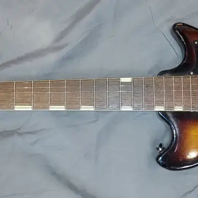 Melody Italian Brand Single Pickup Guitar 1970's Sunburst | Reverb