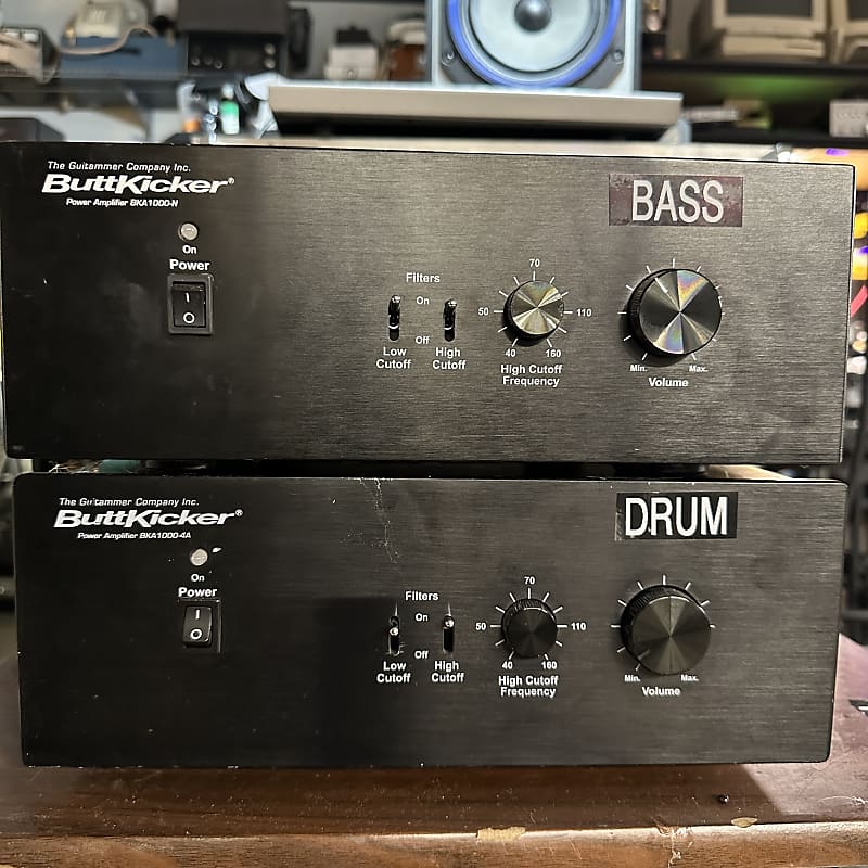 Pair of Buttkicker BKA1000-4A SUB AMPS- PLEASE READ | Reverb