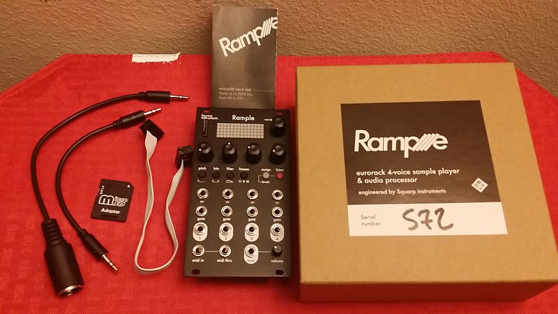 Squarp Rample Four-Channel Sampler | Reverb