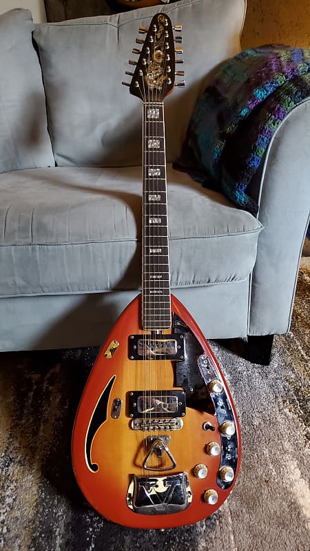 Vox Starstream XII 1960s Sunburst | Reverb