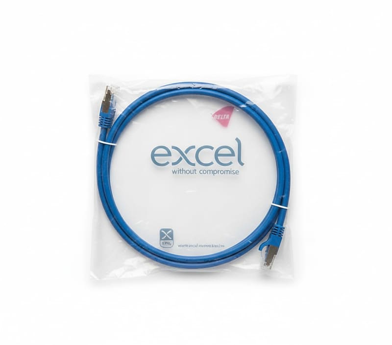 1M Excel Blue Ethernet Cable - High-Speed CAT6 - Excellent | Reverb UK