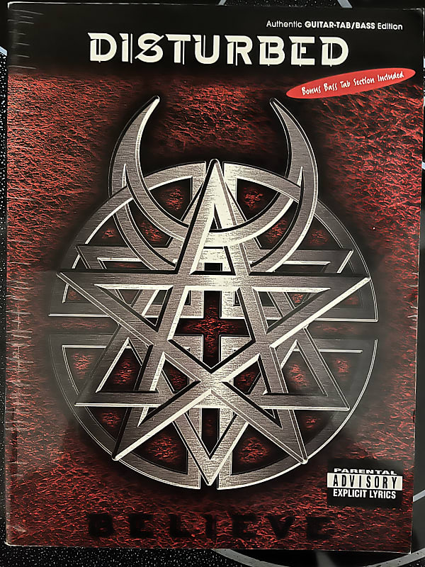 Disturbed - Believe - Guitar Tab / Tablature Book | Reverb