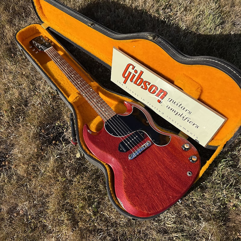 1962 Gibson SG Junior Jr. - Cherry | Reverb Canada