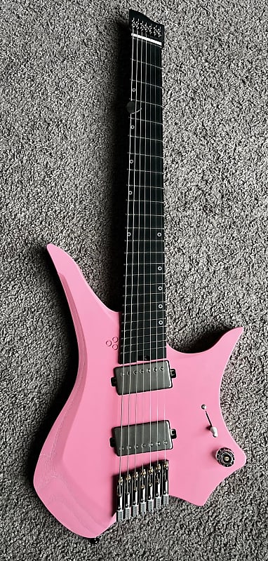 2024 GOC Vajra 4.0 ECO VH7EBP - Ballet Pink Headless 7-String | Reverb