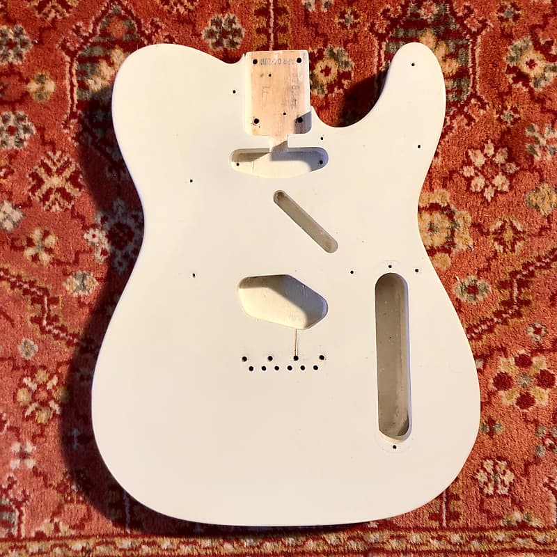 Fender Telecaster Body 2011 White Nitrocellulose | Reverb