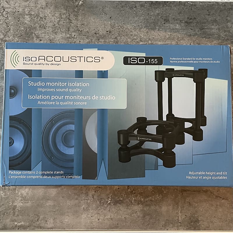 IsoAcoustics ISO-155 Monitor Isolation Stands | Reverb UK