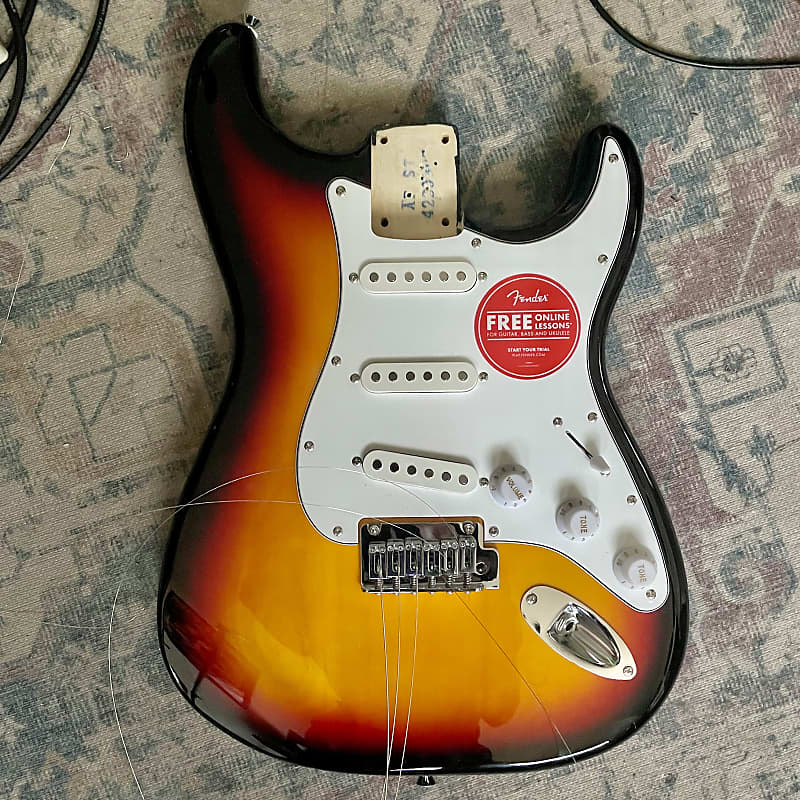 Squier Affinity 2023 Loaded Body - Sunburst | Reverb