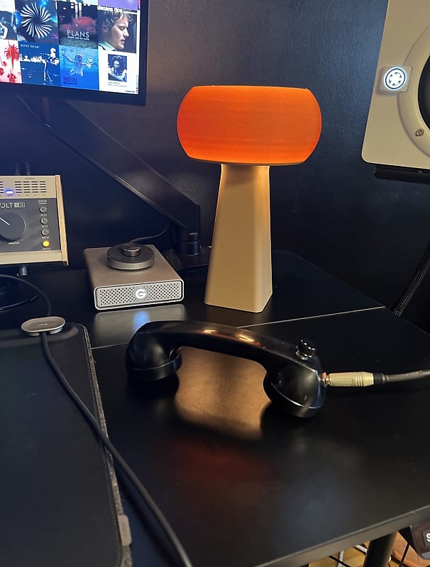 Vintage Telephone Mod Microphone 2021 - Black | Reverb