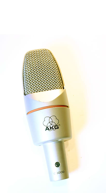 Vintage AKG C3000 Studio Large-Diaphragm Condenser Microphone | Reverb