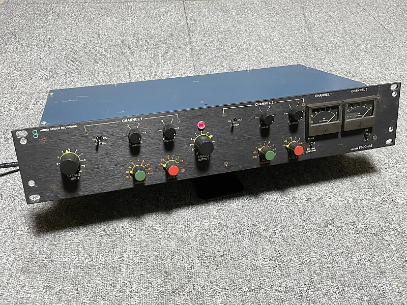 ADR F600-RS 1970s Dual Compressor Audio Design Recording | Reverb