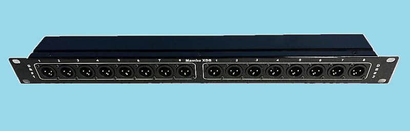 Mamba 16 XLR Male to 2 DB25 Tascam Analog Pinout 1RU Patch | Reverb